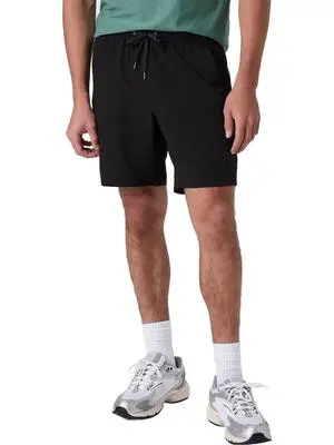 Vuori Kore Lined Shorts - Black Tonal