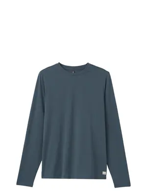 Vuori Vuori Long Sleeve Current Tech Tee Lake