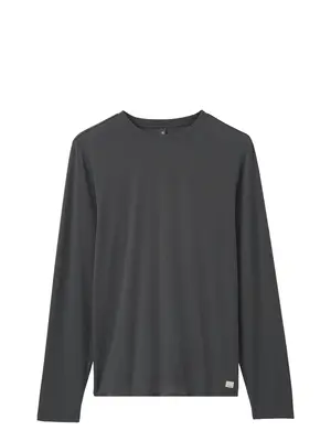 Vuori Vuori Long Sleeve Current Tech Tee Shale