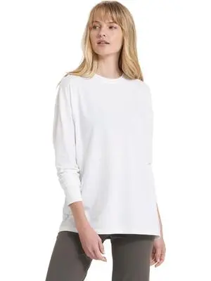 Vuori Long-sleeve Tee - White