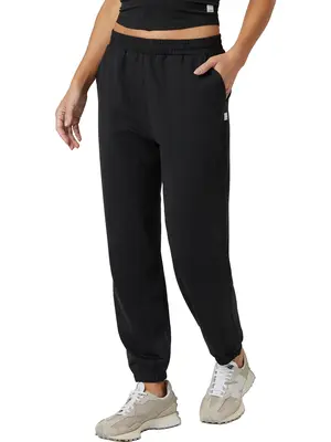 Vuori Boyfriend Sweatpant - Black Heather