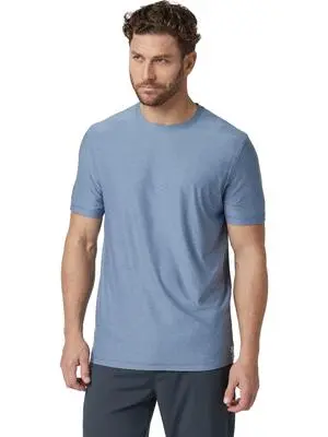 Vuori Vuori Strato Tech T-Shirt Chambray Heather
