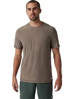 Vuori Vuori Strato Tech T-Shirt Greige Heather