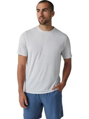 Vuori Current Tech T-Shirt Frost Grey