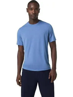 Vuori Current Tech T-Shirt Isle Blue