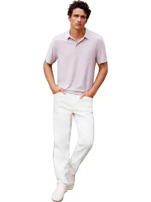 Vuori Strato Tech Polo - Faded Rose Heather