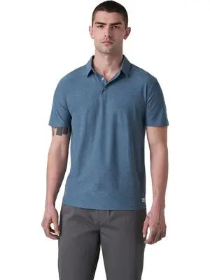 Vuori Strato Tech Polo - Pool Blue Heather