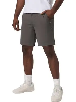 Vuori Meta™ 8" Shorts - Warm Grey