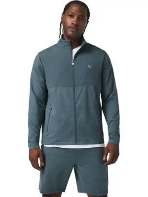 Vuori Sunday Element Track Jacket - Blue Sea Heather