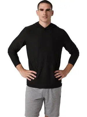 Vuori Strato Tech Hoodie - Black