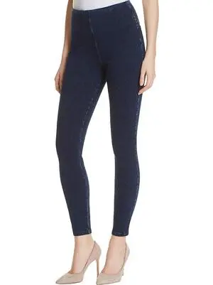 Lyssé Toothpick Denim Leggings - Indigo
