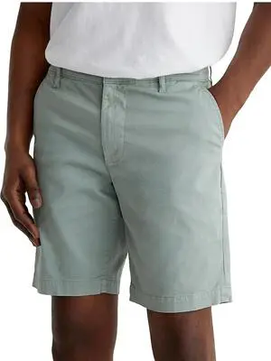 Ag Wanderer 8.5 Stretch Cotton Shorts Sulfur Matcha Latte