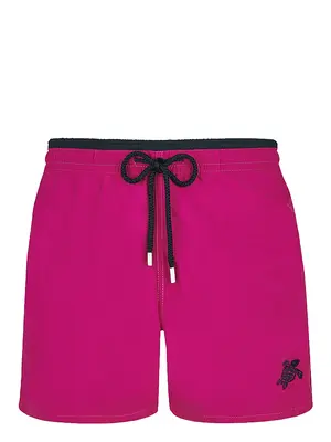 Vilebrequin Solid Tortoise 6" Swim Shorts Beaujolais