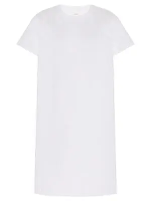 LESET The Margo Cotton Dress - White