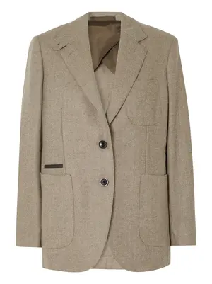 PURDEY Purdey Wool And Cashmere-Blend Blazer