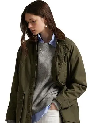Ralph Lauren Cotton Utility Jacket - Olive