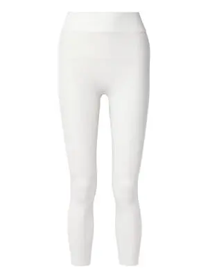 Cordova Sol Ribbed Stretch-jersey Leggings - Cream