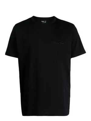 AGNÈS B. Logo-print Cotton T-shirt - Black