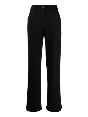AGNÈS B. Agnès B. High-Waisted Straight-Leg Trousers