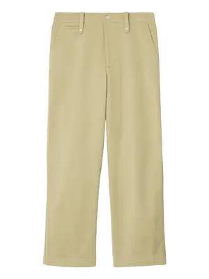 Burberry Wide-leg Trousers - Neutrals