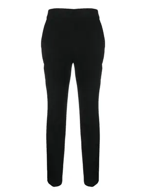 TWINSET Slim-cut Cigarette Trousers - Black