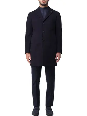 Tagliatore Tagliatore Single-Breasted Coat Blue 1