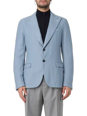 MANUEL RITZ Blazer - Gnawed Blue