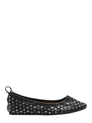 Isabel Marant Belna Studded Ballerina Flats - Black