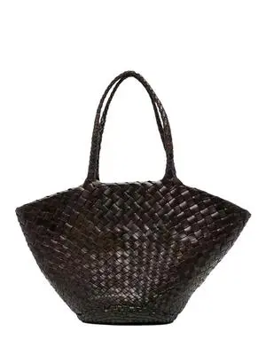 Dragon Diffusion Egola Interwoven Tote Bag - Brown