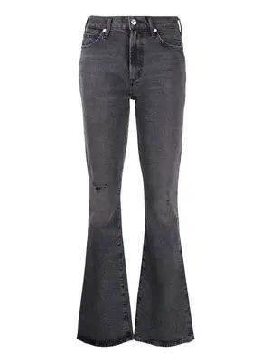 Citizens Of Humanity Lilah Flared Jeans - Black