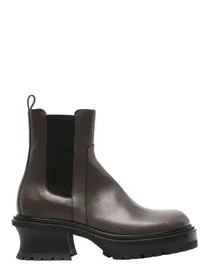 Agl Caro Beat 60mm Leather Boots - Brown