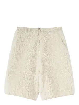 JIL SANDER Jil Sander Textured Cotton Shorts