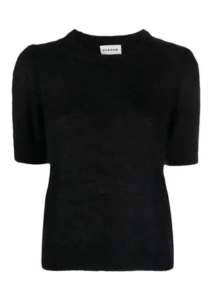 P.a.r.o.s.h Crew-neck Top - Black