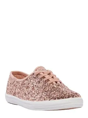 KEDS® Keds® Champion Lace-Up Sneaker Rose Gold