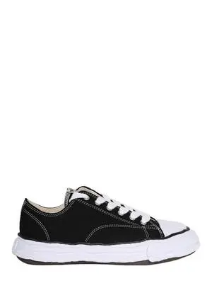 Mihara Yasuhiro Peterson Canvas Low-top Sneakers - Black