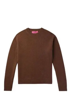THE ELDER STATESMAN Cashmere Sweater - Brown