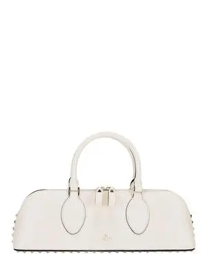 Valentino Garavani East West Rockstud Duffle Bag - Ivory