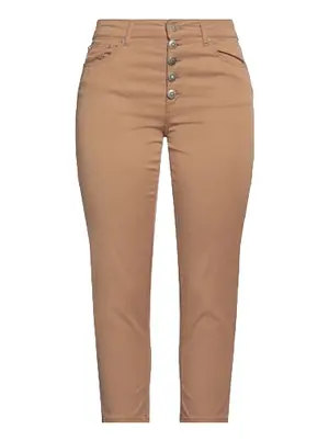 DONDUP Tapered Twill Pant - Beige