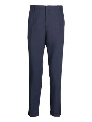 Paul Smith Slim-cut Wool Trousers - Blue