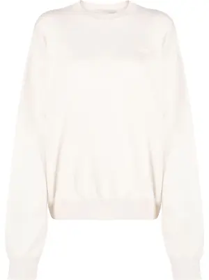 Coperni Crew-neck Wool Jumper - Neutrals