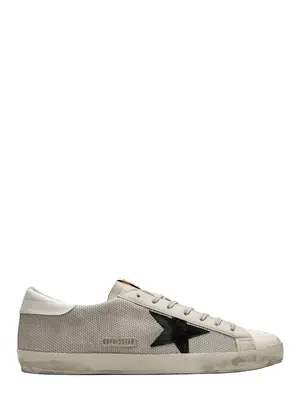 GOLDEN GOOSE Super-star Low-top Sneakers - Grey