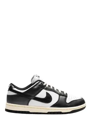 Nike Dunk Low Vintage Panda Sneakers - White
