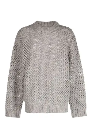 HOLZWEILER Holzweiler Open-Knit Merino Wool Jumper