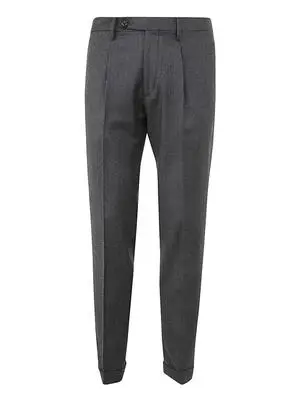 MICHAEL COAL Mc-frederick 3069 Capri Trousers - Grey