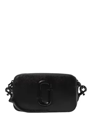 Marc Jacobs Marc Jacobs Saffiano Leather Shoulder Bag Black
