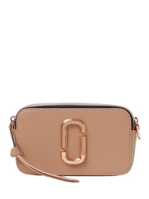 Marc Jacobs Marc Jacobs Saffiano Leather Shoulder Bag Blush Pink