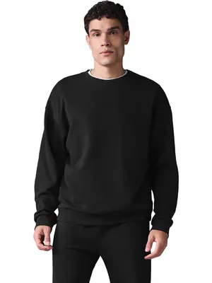 Alo Yoga Crewneck Pullover Top - Black
