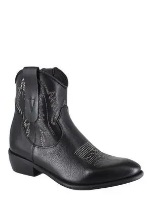 ZIGI Everith Western Boots - Black Leather