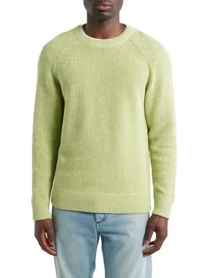 Nn07 Jacob Cotton Rib Sweater - Spring Fern