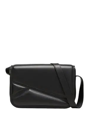 WANDLER Oscar Medium Trunk Crossbody Bag - Black